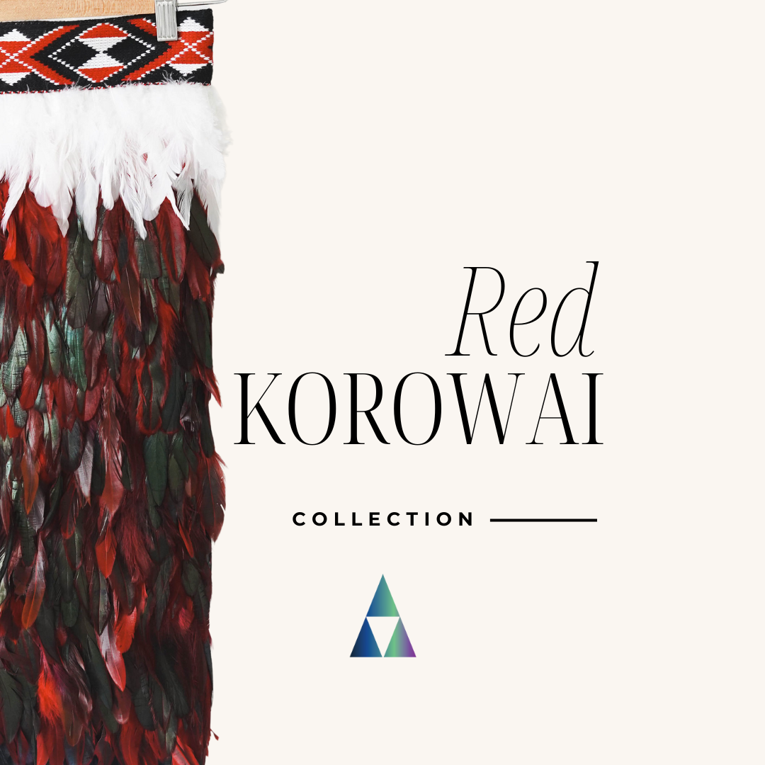 Rangatira Red Designs – Korowai by Hiria